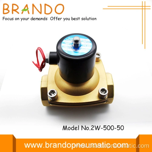 2w500-50 50mm Orifice 2 Inch Port Solenoid Valve China Manufacturers Suppliers Factory Exporter